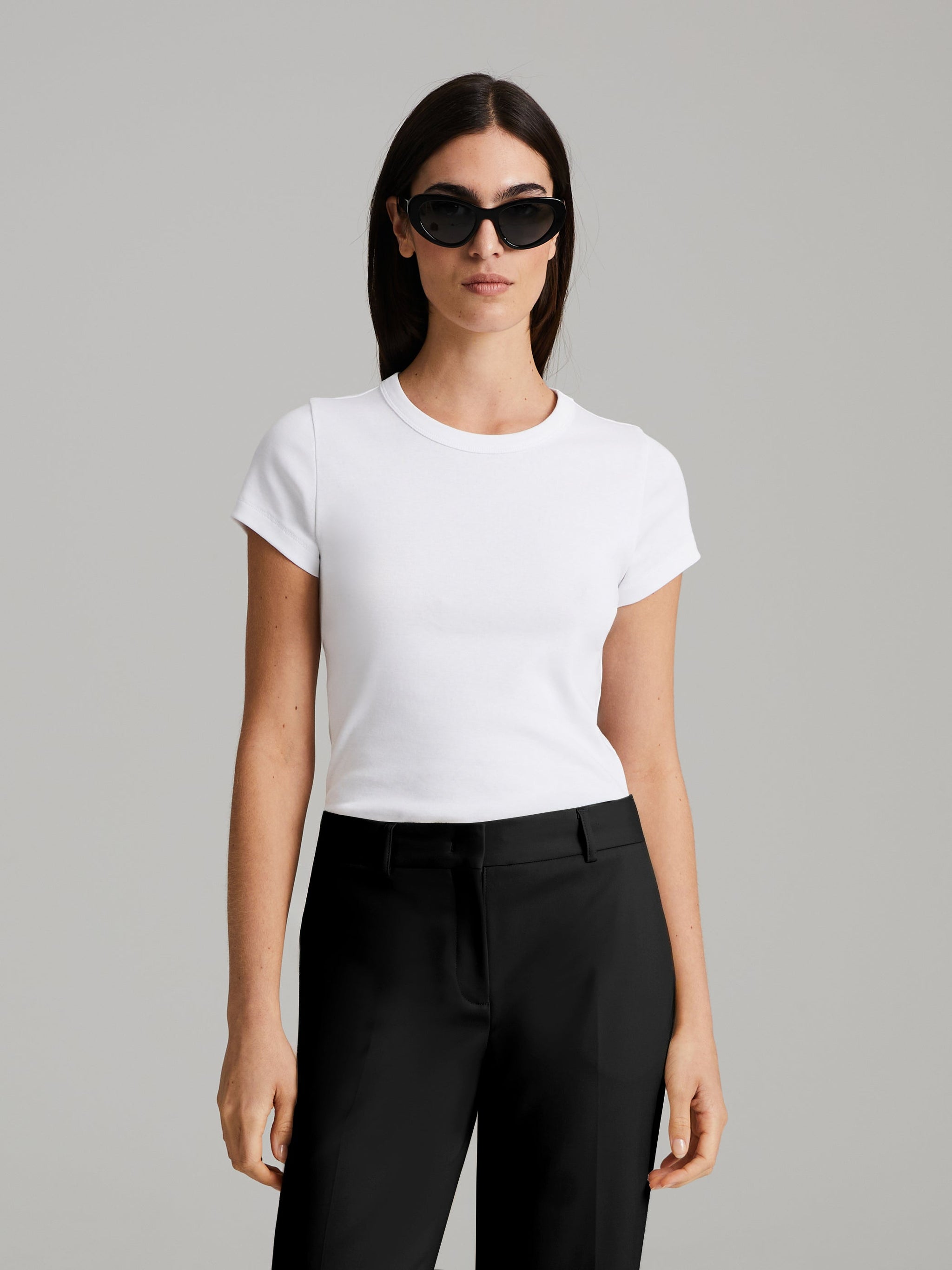 Fallon White T-Shirt - Andiata – Andiata