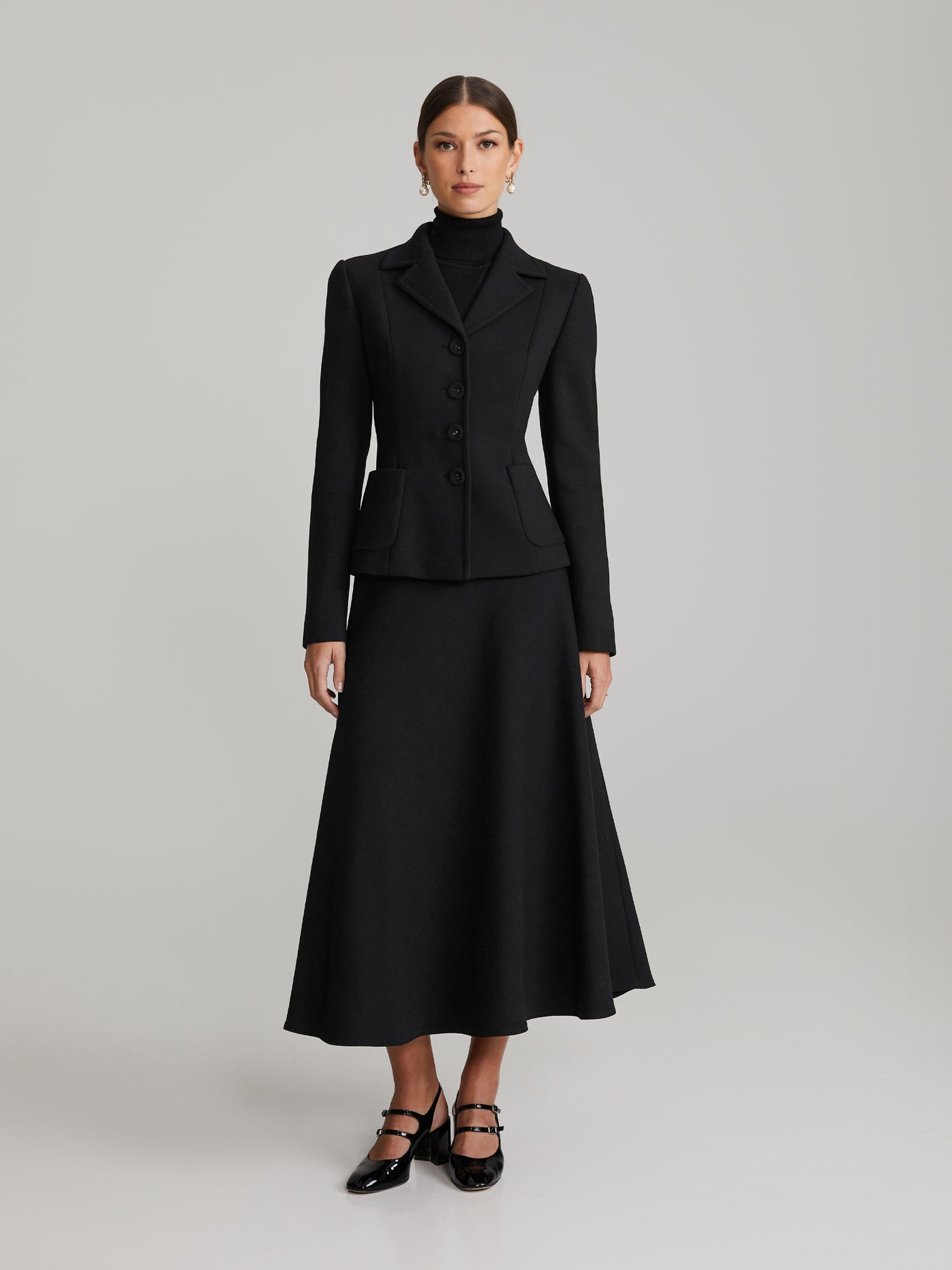 Madie Black Blazer - Andiata – Andiata