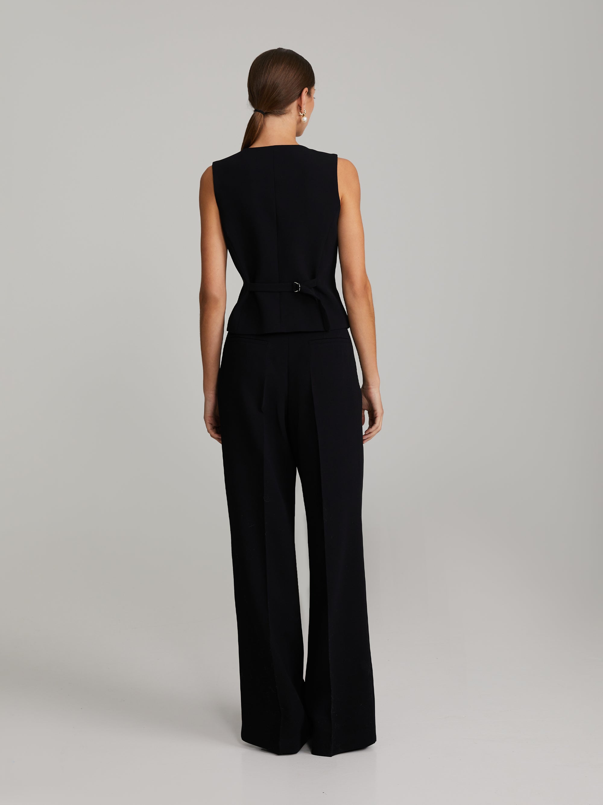 Gytta Black Trousers - Andiata – Andiata
